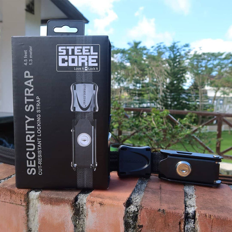 SteelCore Universal Bike Lock Strap – Cycle Touring Life