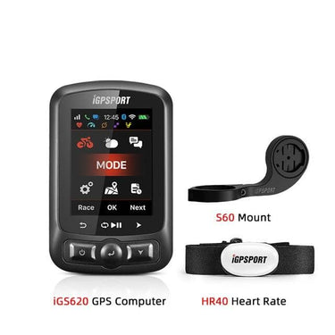 iGPSPORT iGS620 / 520 GPS Bike Navigation Computer Speedometer – Cycle ...